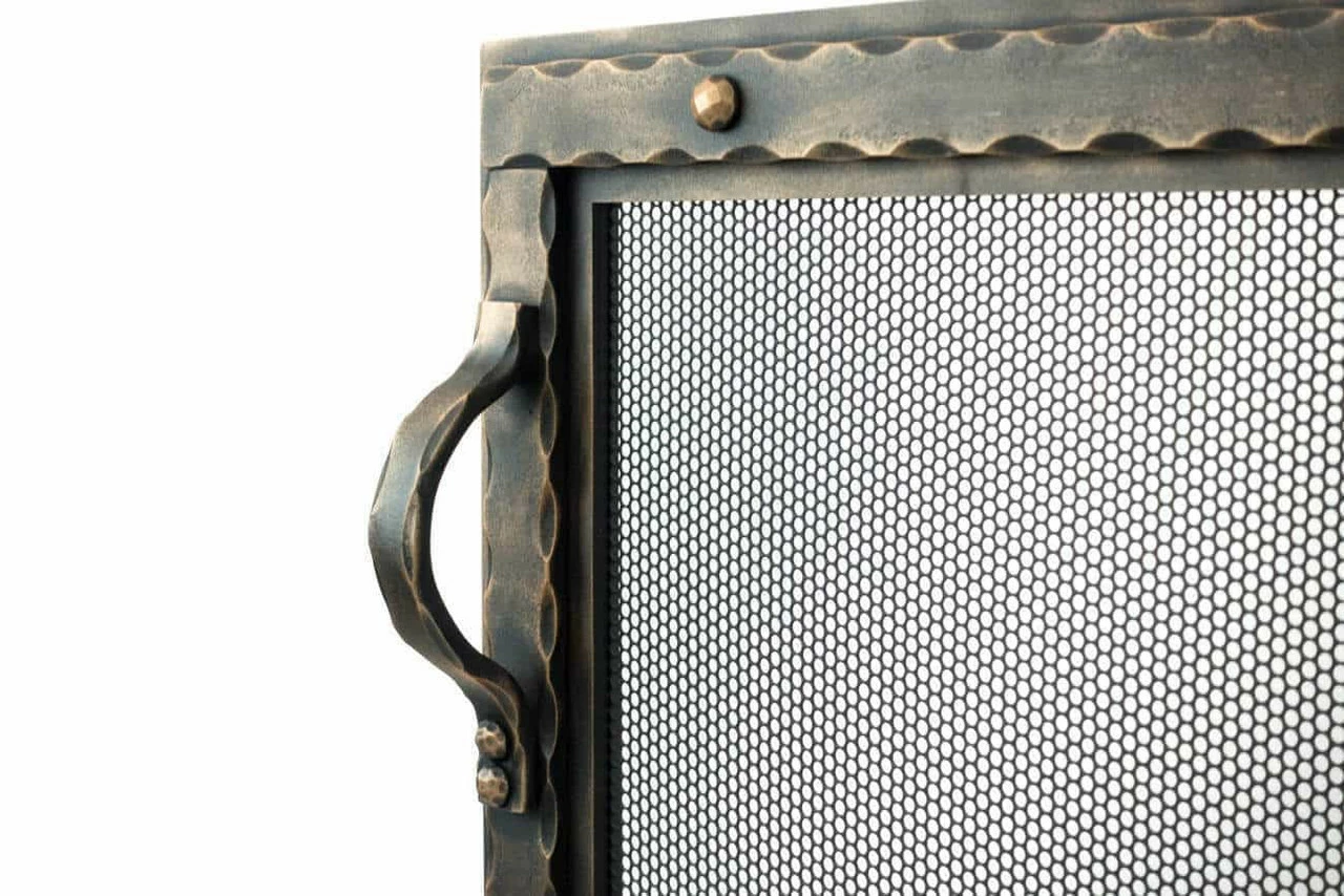 Shop Online Now for Blacksmith Freestanding Fireplace Screen| AMS ...